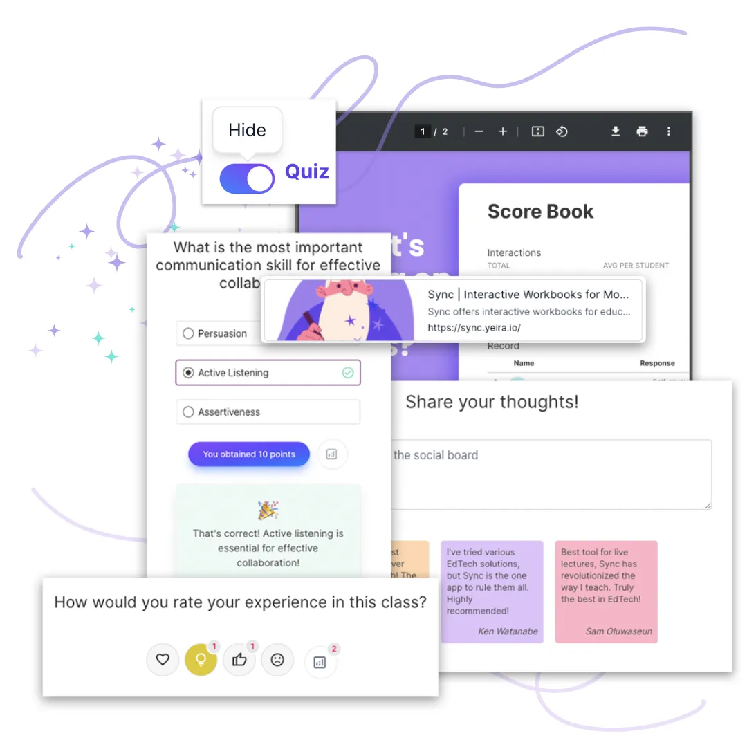 Sync Magic | Interactive Tool for Teachers